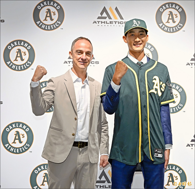 素人球員傳奇 沙子宸加盟運動家 - 自由體育