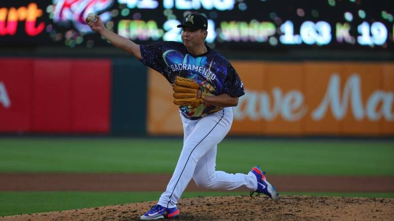 MiLB》讓他升！鄧愷威先發5局無失分猛飆8K 勇奪3A第6勝 - 自由體育