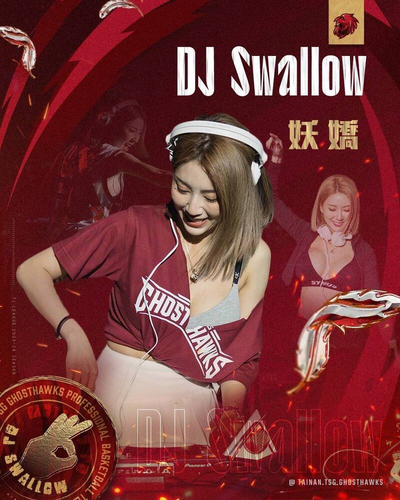 T1》台鋼獵鷹「流量密碼」 DJ妖嬌完成續約 - 自由體育