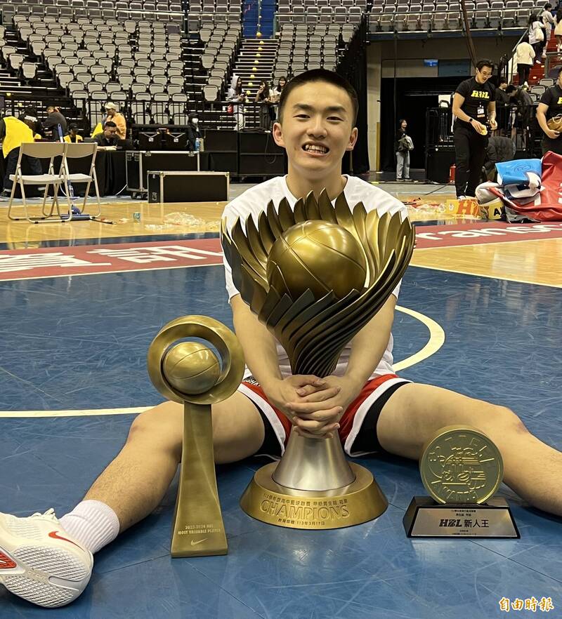HBL》又是最狂菜鳥！南山黃瀚陞包辦新人王、MVP成為史上第3人 - 自由體育