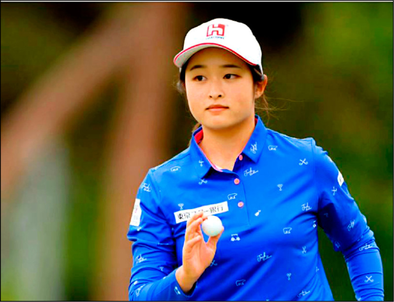 JLPGA世界女子賽》吳佳晏一度衝排頭 暫並列第2 - 自由體育