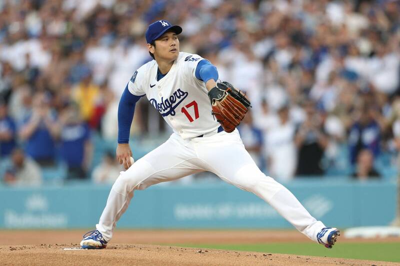 MLB》首局就飆161公里！ 大谷翔平睽違663天的二刀流狂飆火球 - 自由體育
