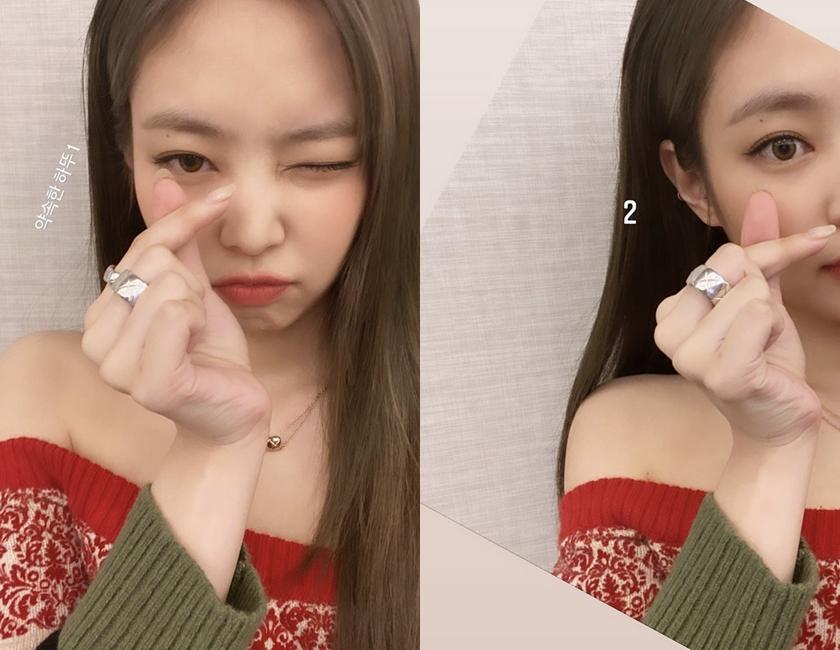 手指愛心落伍了？Jennie 示範「臉頰肉」可愛三連拍電暈粉絲 - 自由電子報iStyle時尚美妝頻道