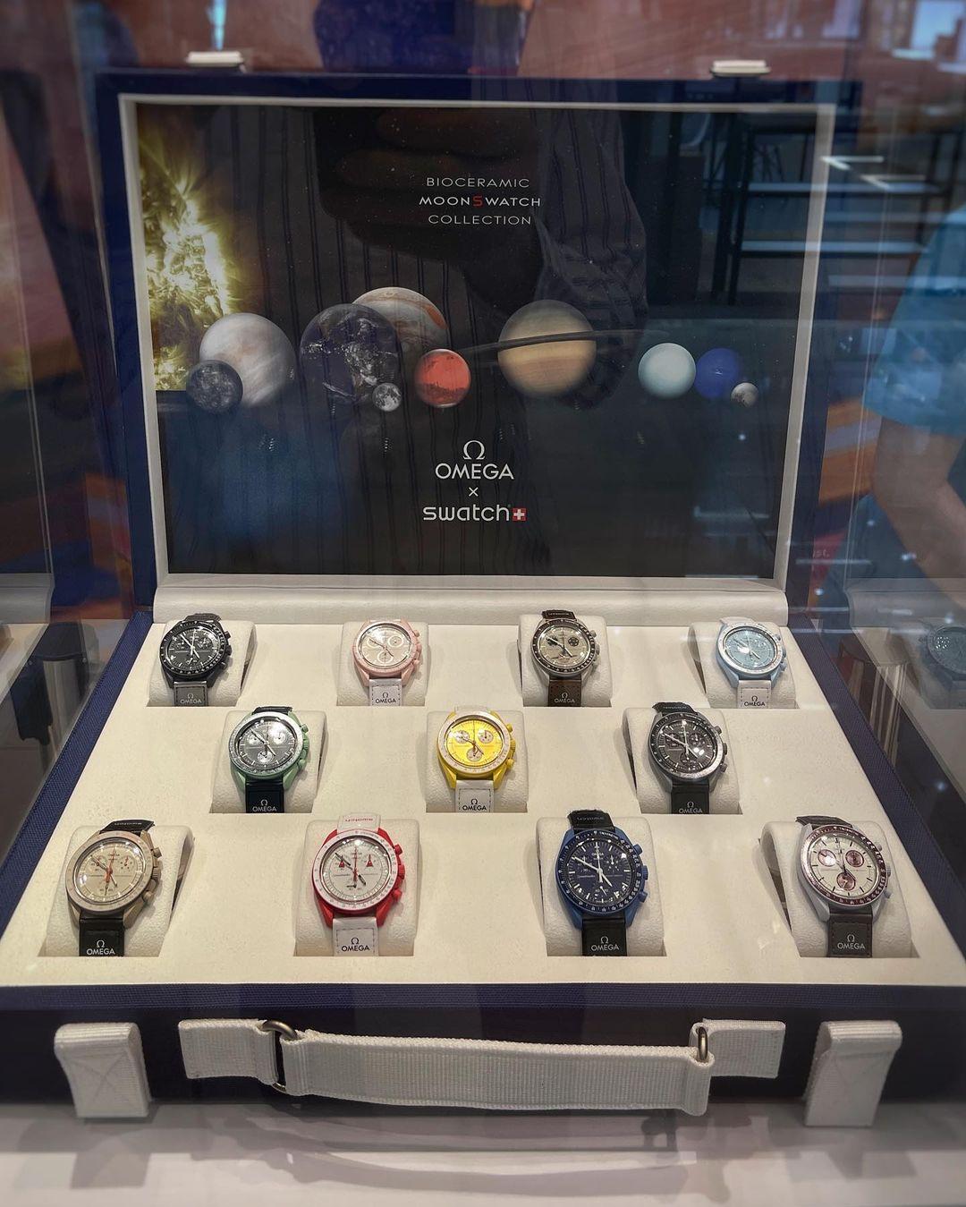 OMEGA×Swatch才開箱就被搶著下訂！有人11款「全包」 錶店回應了 - 自由電子報iStyle時尚美妝頻道