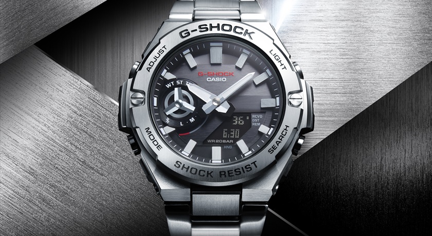 G-SHOCK最輕薄G-STEEL登場 「全金屬」打造、萬元入手 - 自由電子報iStyle時尚美妝頻道