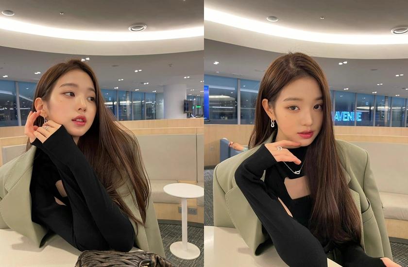 IVE張員瑛「霸道總裁風」出征時尚週！街頭送飛吻被野生捕獲：靠臉蛋外交 - 自由電子報iStyle時尚美妝頻道