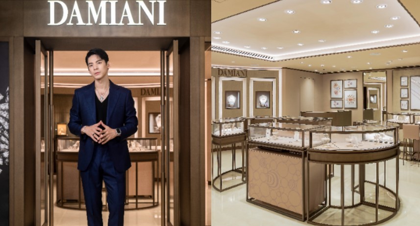 Damiani全新旗艦店開幕 林柏宏最愛十字架項鍊看到忘我 - 自由電子報iStyle時尚美妝頻道
