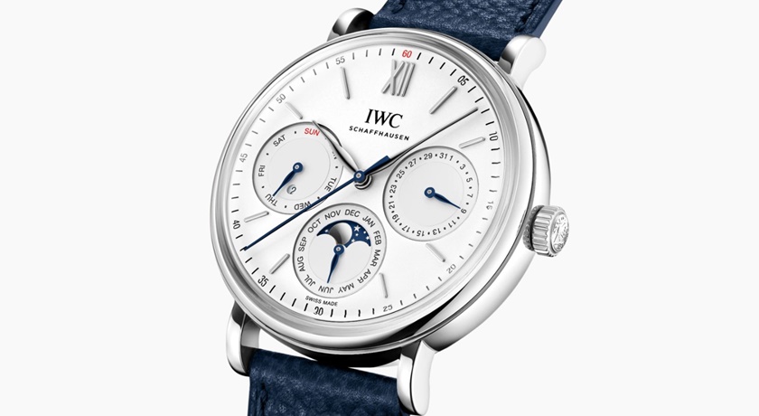 IWC最小巧萬年曆登場！柏濤菲諾40毫米一口氣整合「兩大複雜功能」 - 自由電子報iStyle時尚美妝頻道