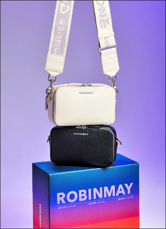 ROBINMAY×Ozone聯名包鐵粉必收！刺繡背帶時髦百搭 奶霜紫新色甜美率性 - 自由電子報iStyle時尚美妝頻道