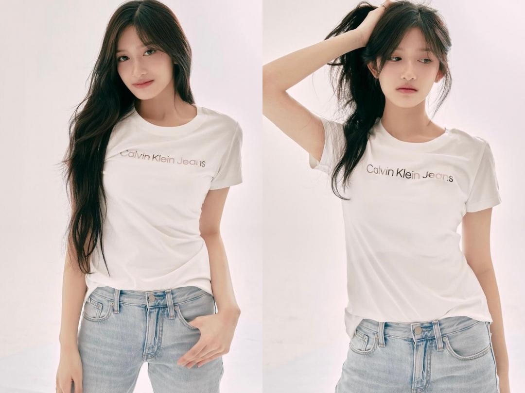 IVE兩姊妹單飛拍清純女大生風格畫報！Liz甩肉有成白T下曲線畢露辣秀蠻腰 - 自由電子報iStyle時尚美妝頻道