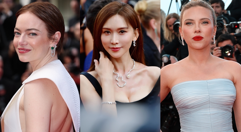 坎城影展女星佩戴珠寶超搶鏡！林志玲黃鑽加持、艾瑪史東祖母綠點亮耳祭 - 自由電子報iStyle時尚美妝頻道