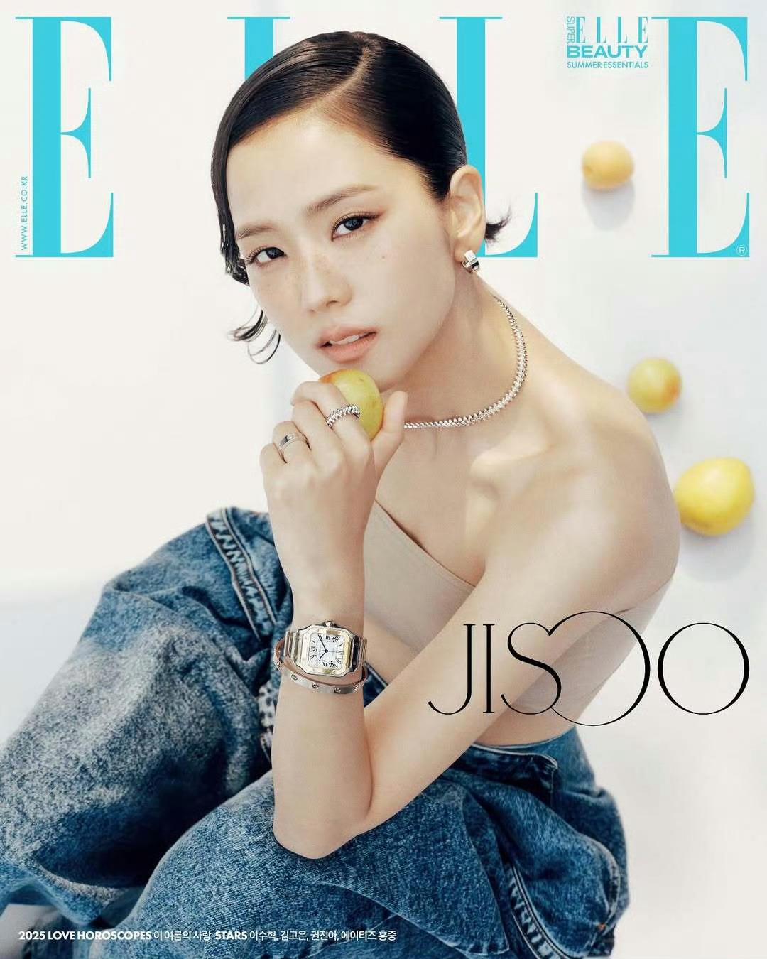 Jisoo雀斑蔓延眼下與兩頰！坦言：現在終於懂得享受夏天 - 自由電子報iStyle時尚美妝頻道