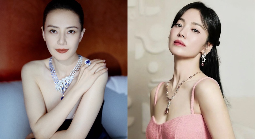 高圓圓超低胸開高衩尺度完全豁出去了！和宋慧喬同場比美 靠背影就贏了 - 自由電子報iStyle時尚美妝頻道