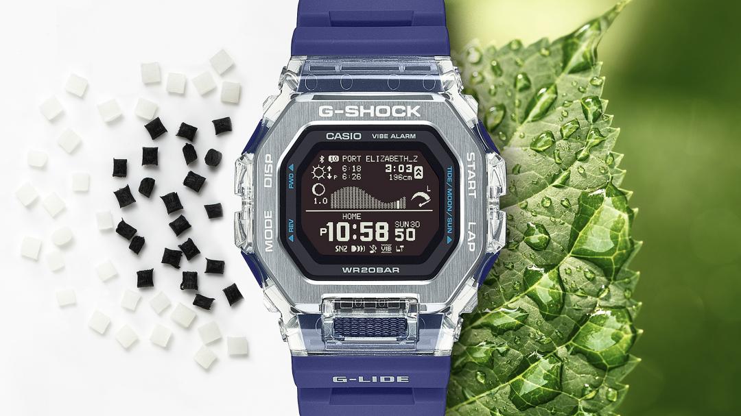 G-SHOCK最帥氣G-LIDE衝浪錶透明錶殼好酷！潮汐資訊追浪超實用 6千有找 - 自由電子報iStyle時尚美妝頻道