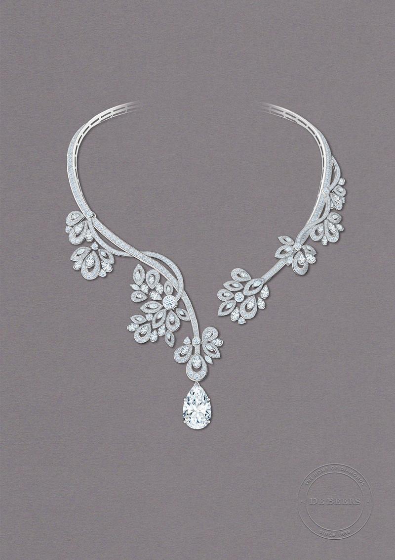 非洲高聳猴麵包樹成設計靈感！De Beers最新高級珠寶刻劃樹木致敬自然 - 自由電子報iStyle時尚美妝頻道