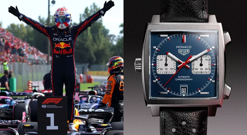 F1最速男換人Max Verstappen義大利站封王！戴TAG Heuer賽車錶高舉獎盃 - 自由電子報iStyle時尚美妝頻道